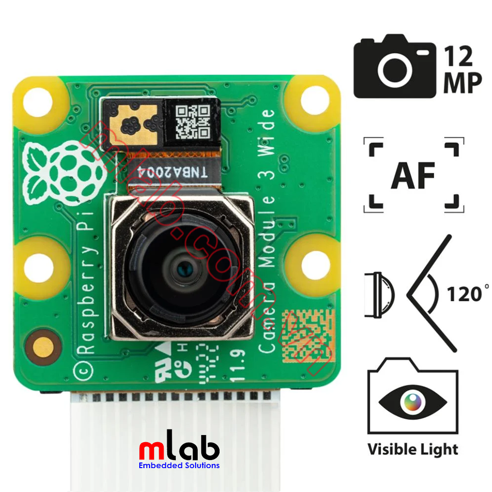 Raspberry Pi Camera Module 3 12mp Autofocus